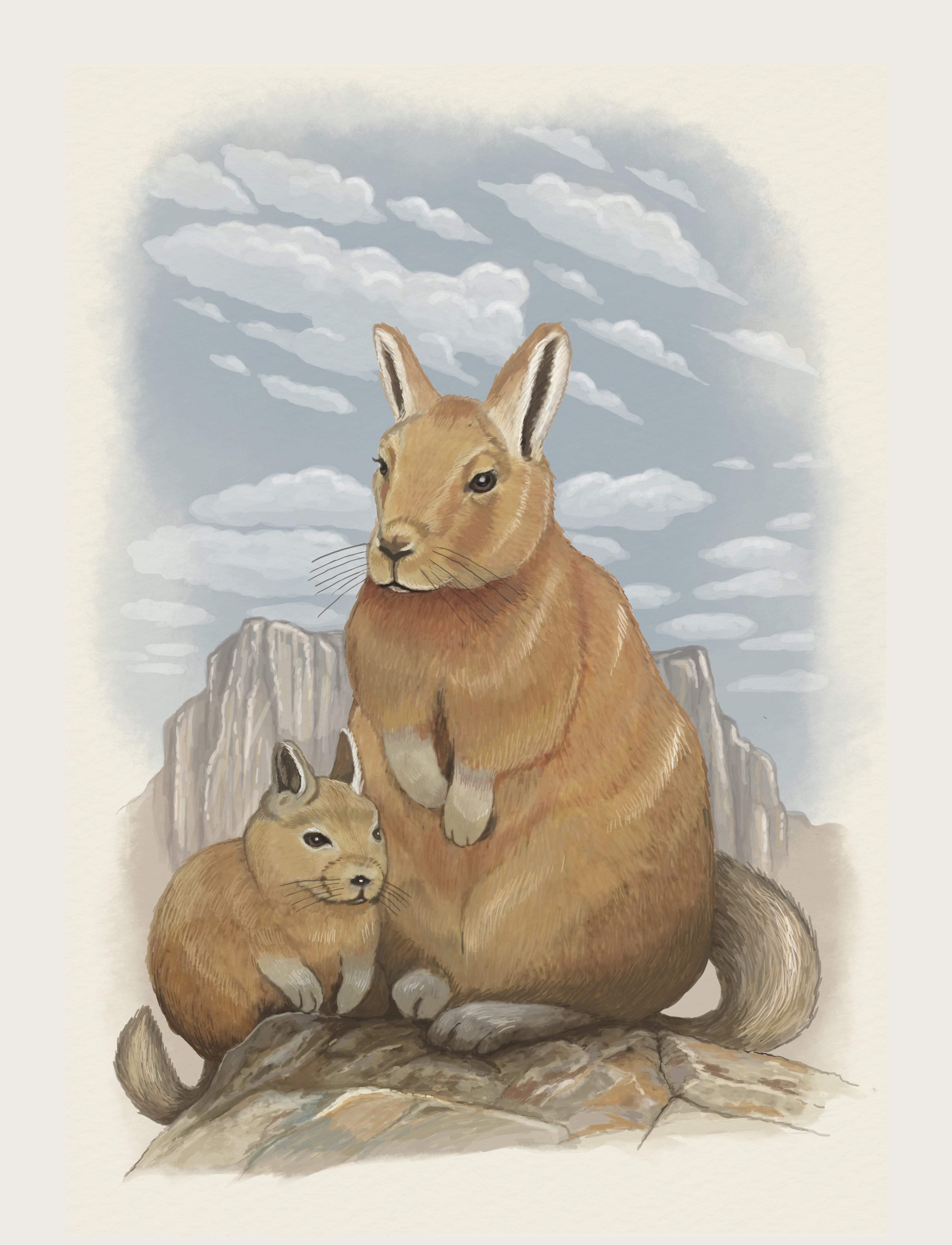 La naturaleza de la estepa en los pinceles de Marcelo Canevari