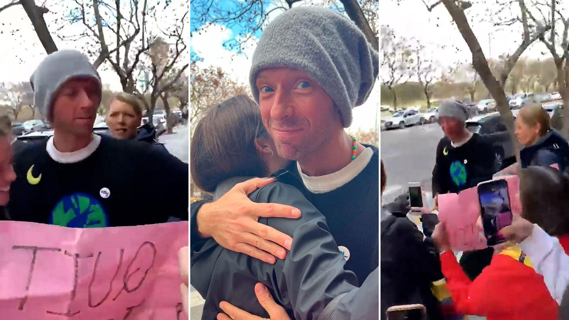 Furor por Coldplay en Argentina: el tierno gesto de Chris Martin con un ...